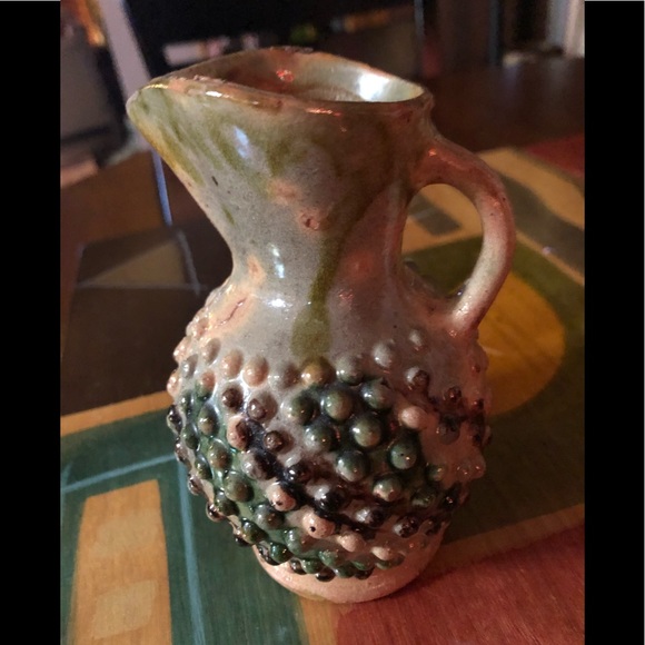 Accents | Molded Clay Small Pitcher Earth Tones 5x3 In | Poshmark